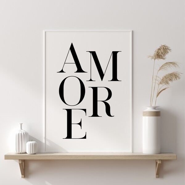 Amore Print - Etsy