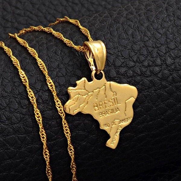 Brazil Necklace - Etsy