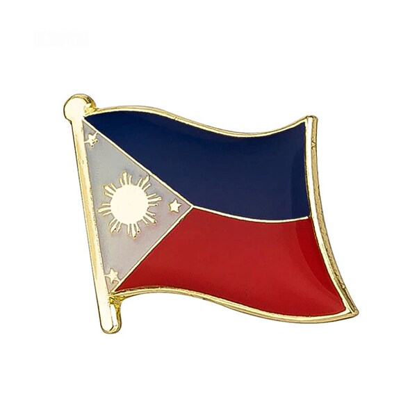 Filipino Flag Pin - Etsy
