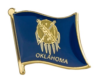 Oklahoma State Badge - Etsy