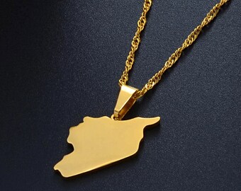 Syrian Flag Necklace - Etsy