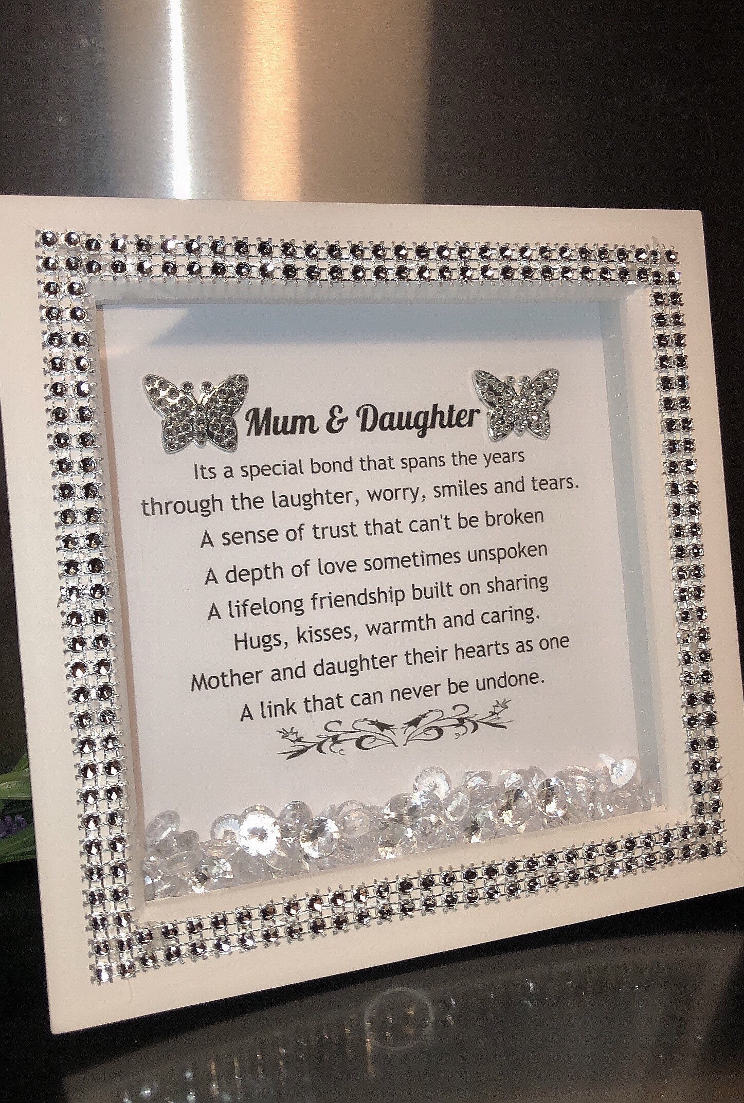 Gorgeous mum and daughter personalised frame | Etsy