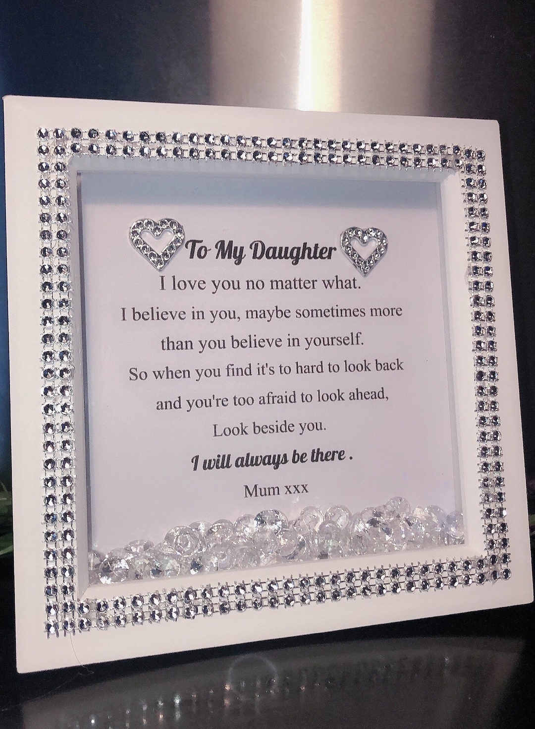 Gorgeous Daughter Personalised Frame - Etsy UK