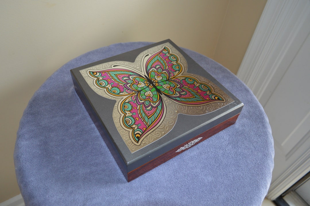Butterfly Keepsake Box - Etsy