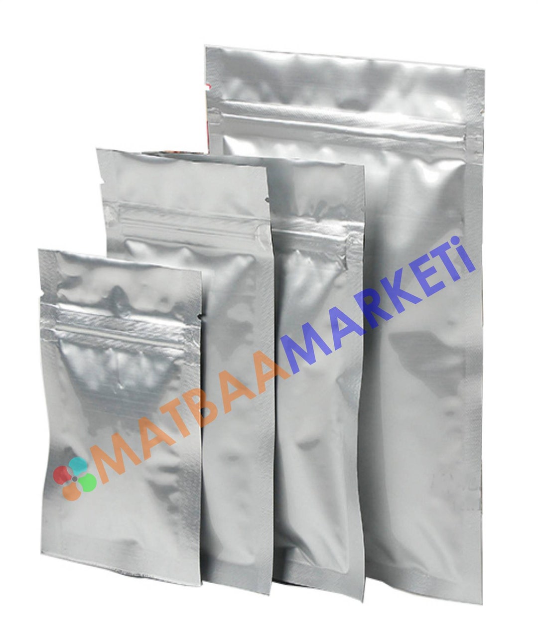 Matte Black Aluminum Locked Doypack 13x22,5x3,5 Cm Free Express ...