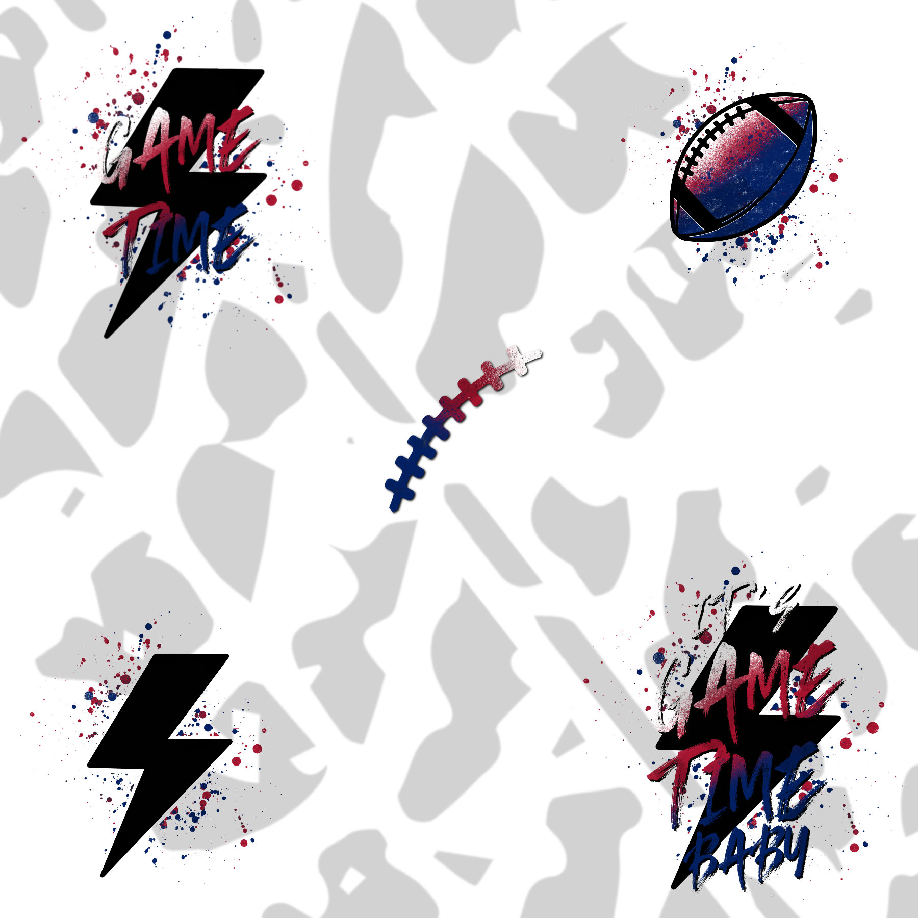 Giants Football Colors Png - Etsy