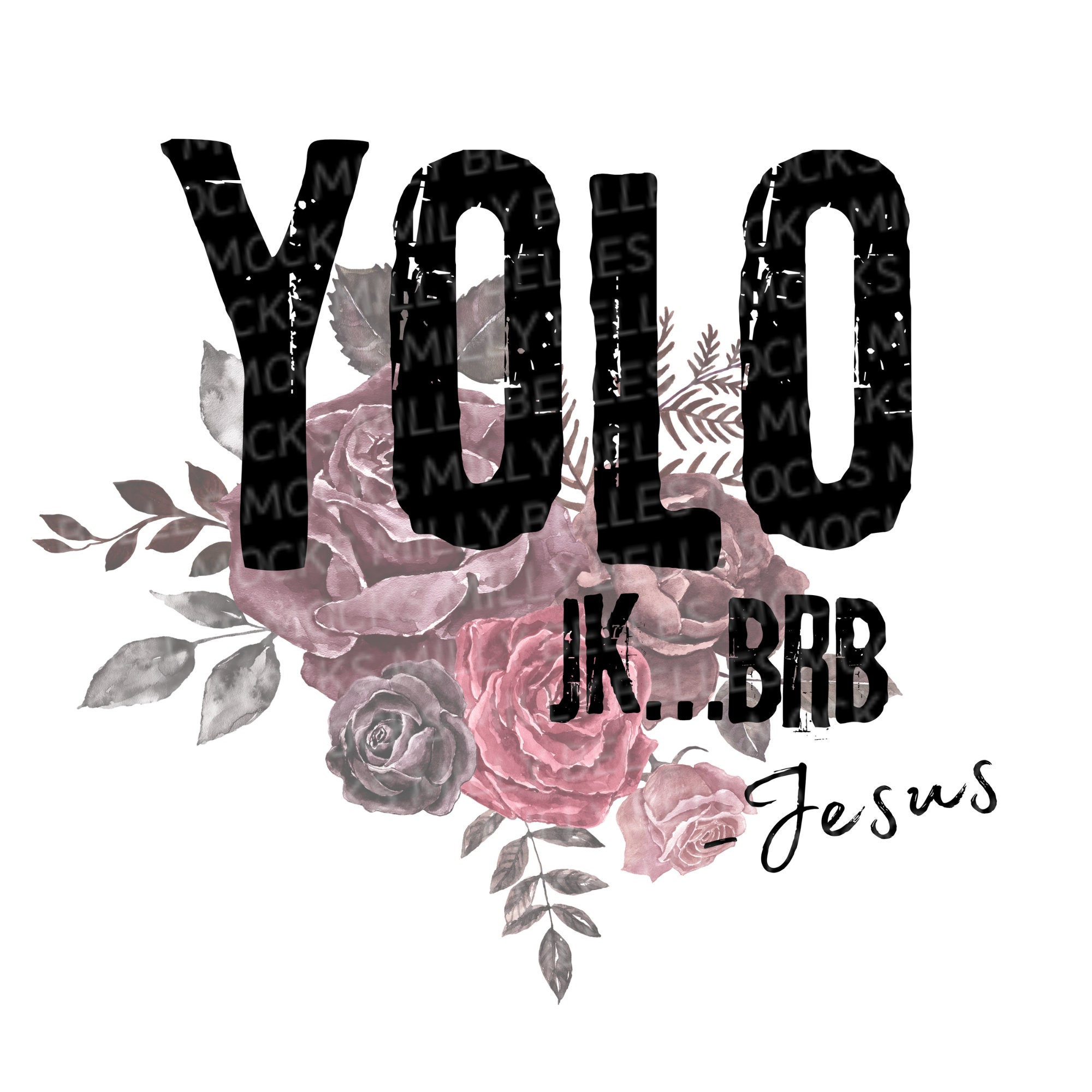 Yolo Jesus Png - Etsy