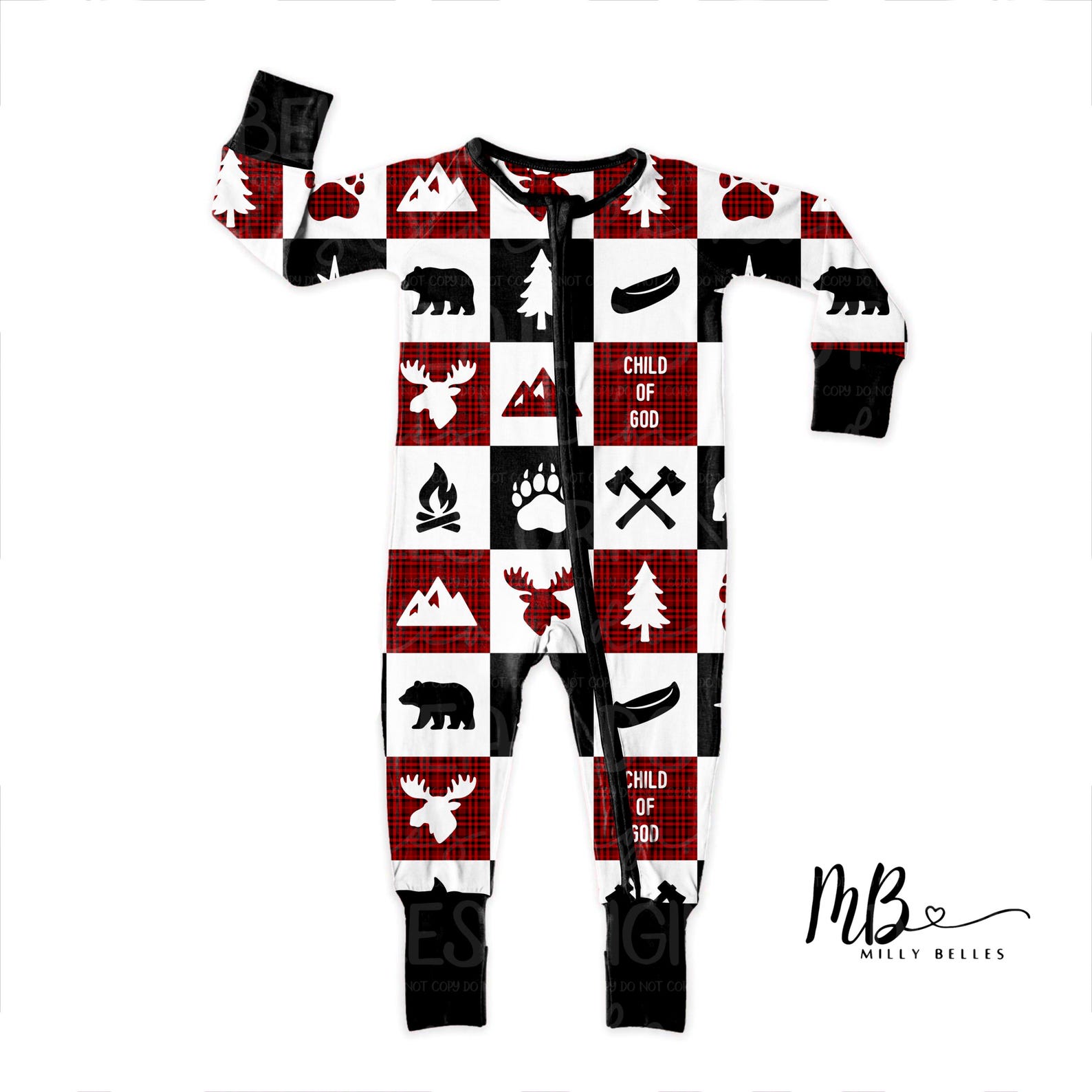 Child of God Buffalo Plaid Red Seamless *this is a Digital Download* - Etsy