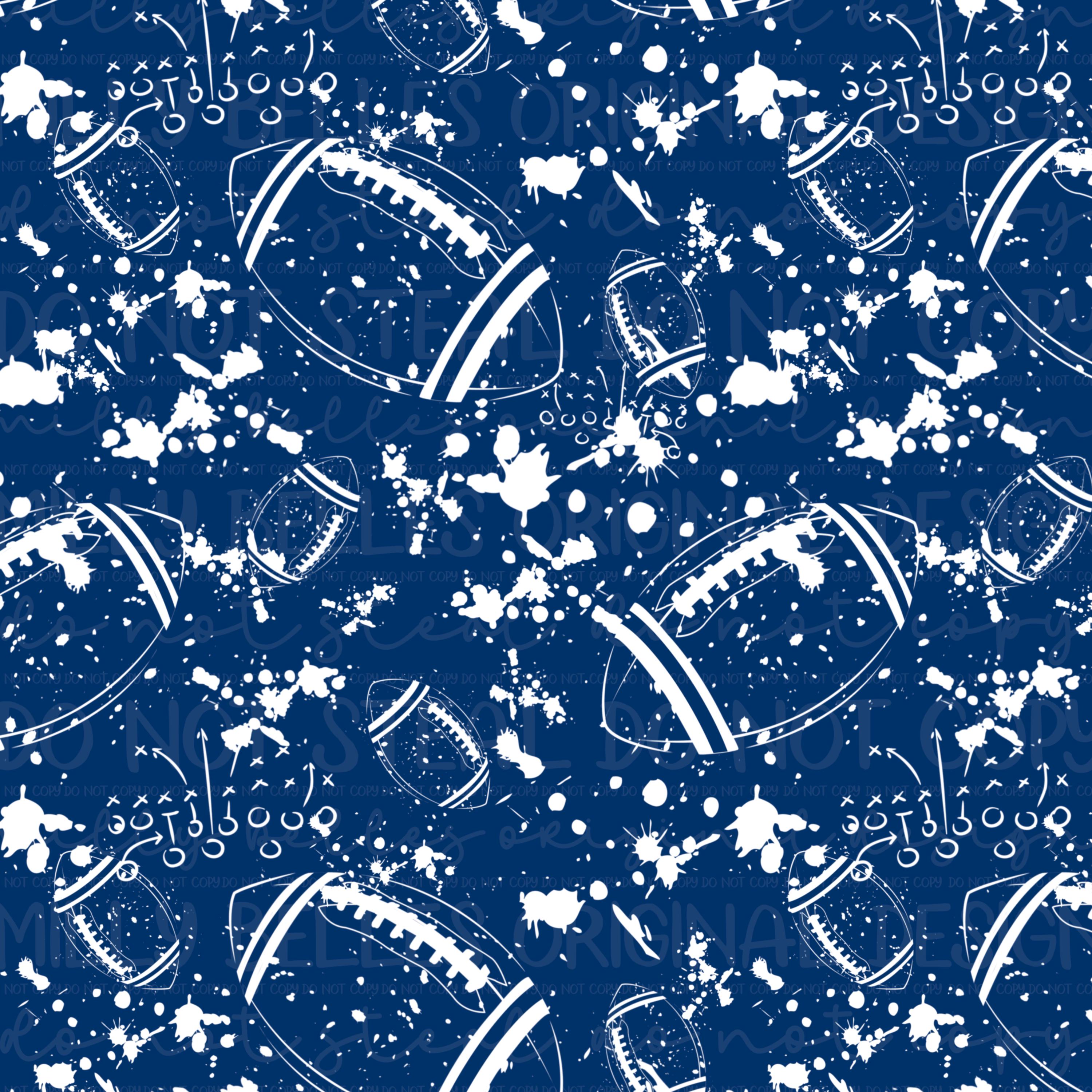 Indianapolis Football Colors Seamless **this is a Digital Seamless ...