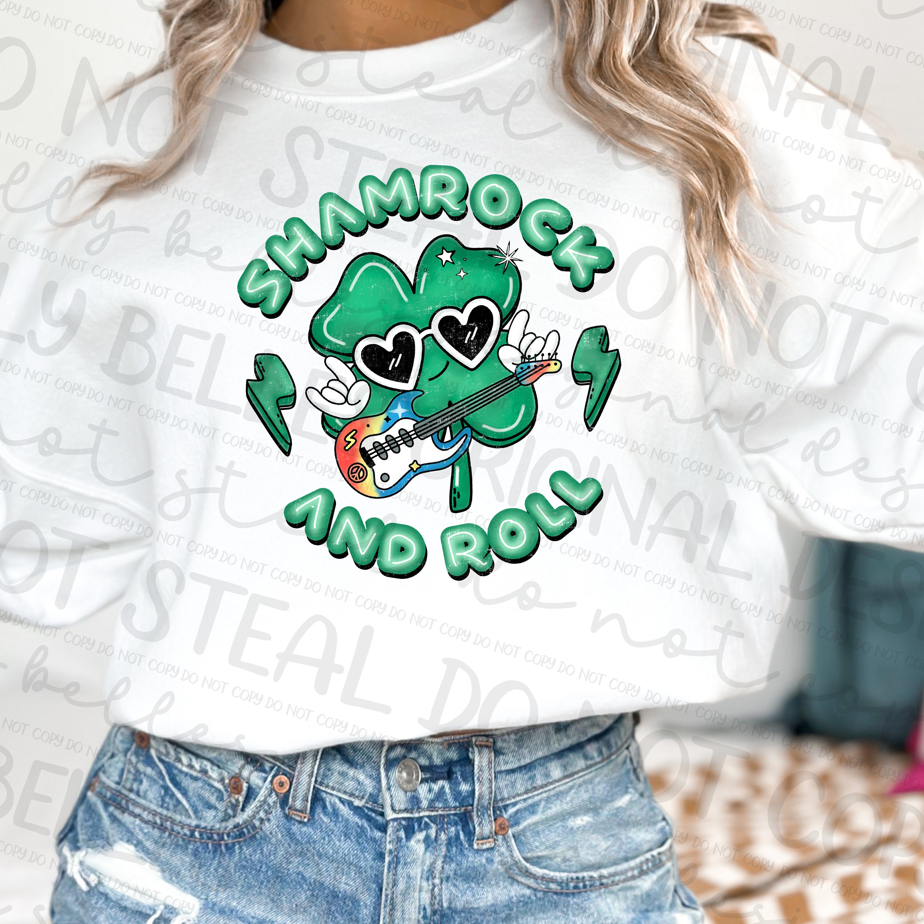 Shamrock and Roll Png - Etsy
