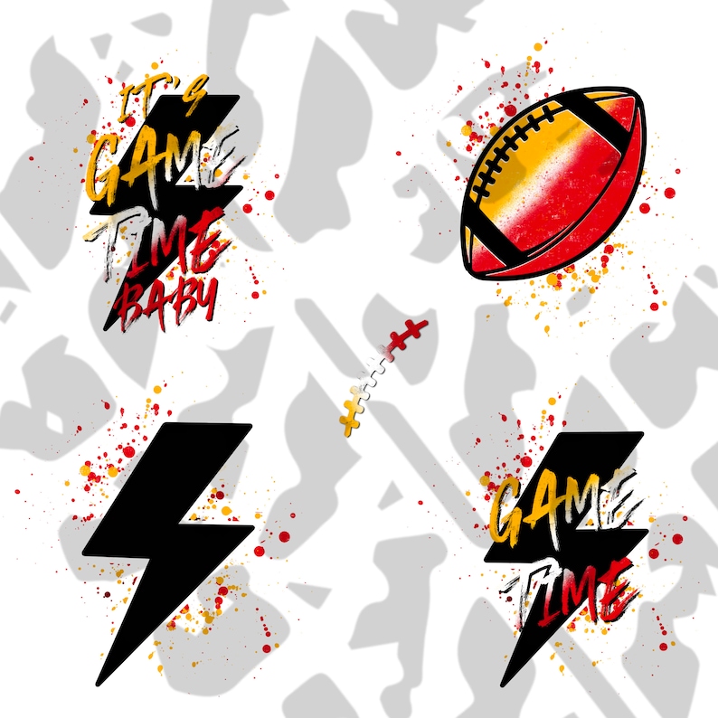 Chiefs Football Colors Png - Etsy
