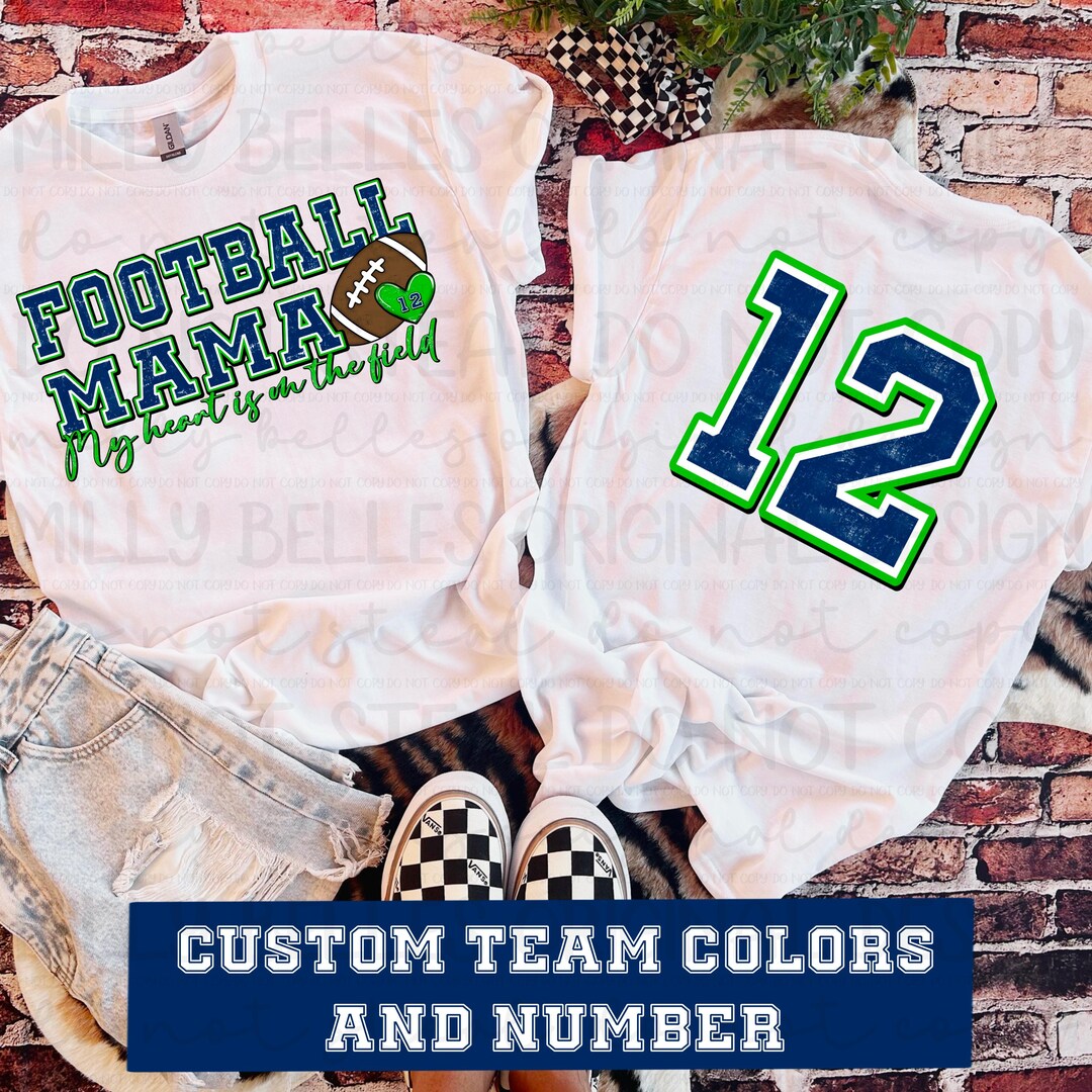 CUSTOM Team Player PNG Design *this is a DIGITAL Item* - Etsy