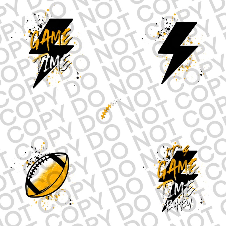 Steelers Football Colors Png - Etsy