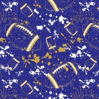 Blue Football Seamless File // Seamless Pattern - Etsy