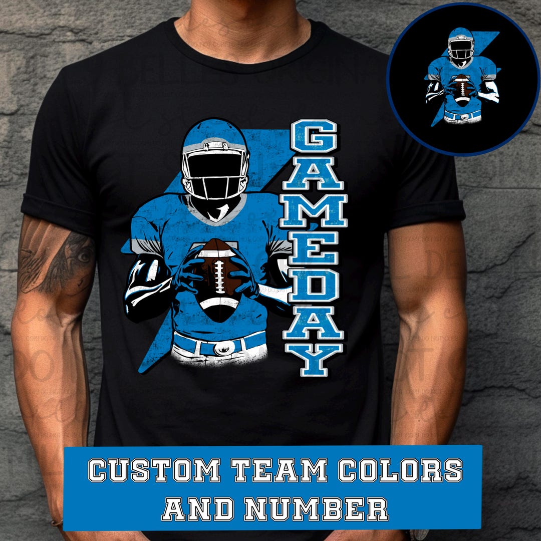 CUSTOM Team Player PNG Design *this is a DIGITAL Item* - Etsy