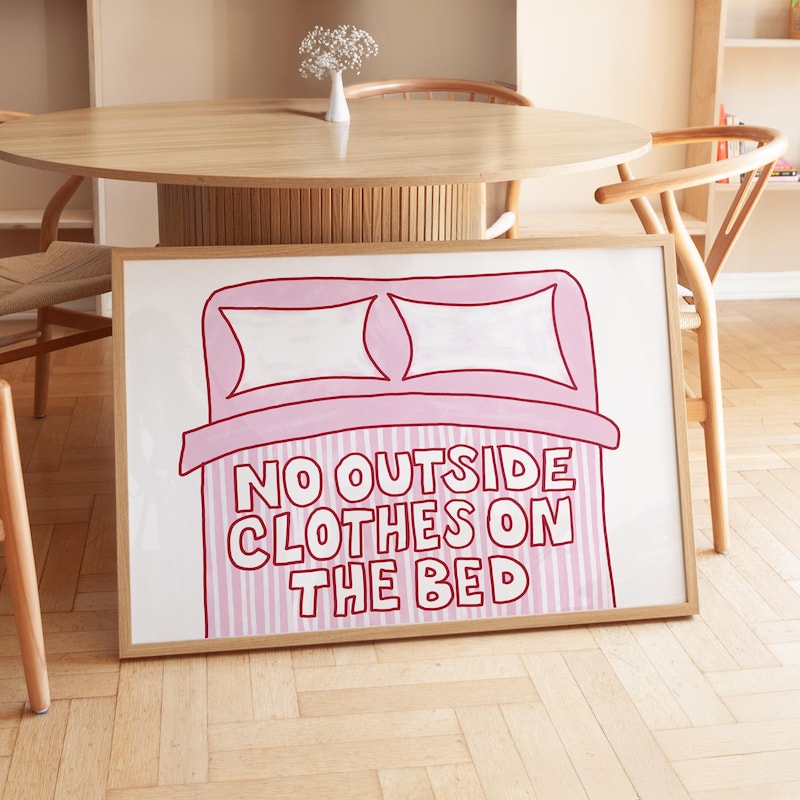 Funny Over Bed Art - Etsy