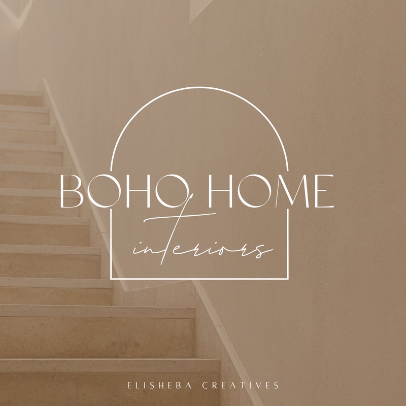 Boho Logo - Etsy