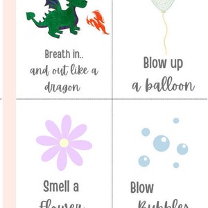 Calming Corner Flash Cards, Calming Strategies Flashcards, Calming ...