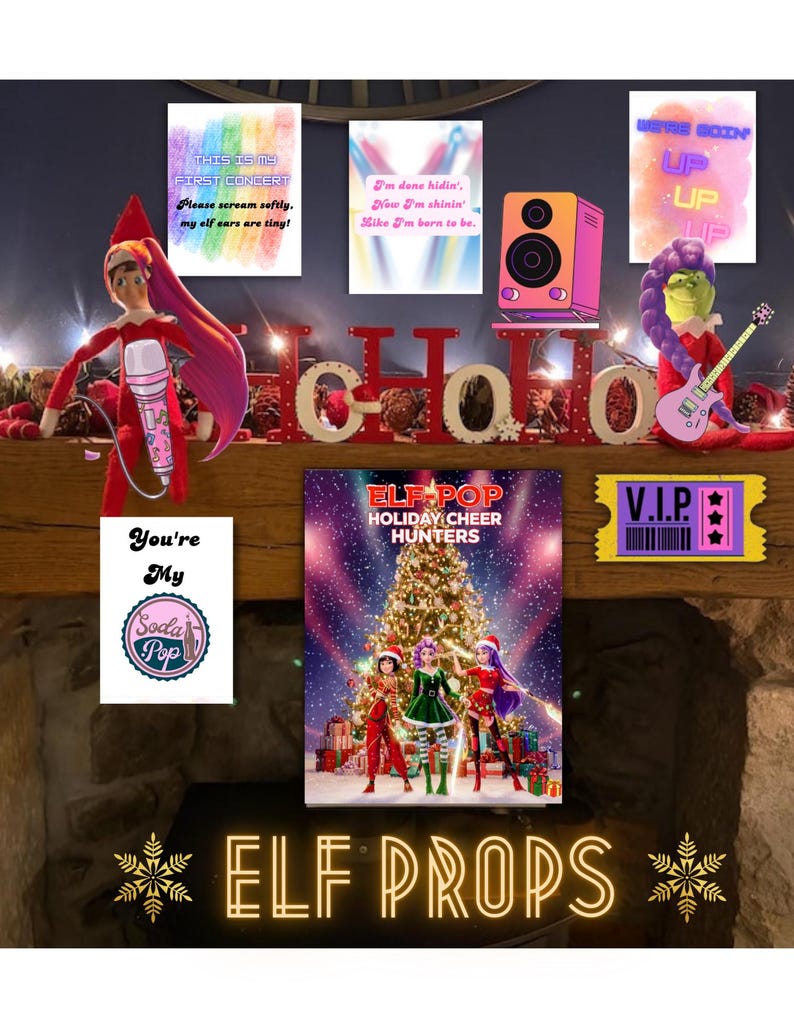 ELF K-POP Holiday Hunters Elf Scene | Demon Hunter Elf Costumes, Props ...