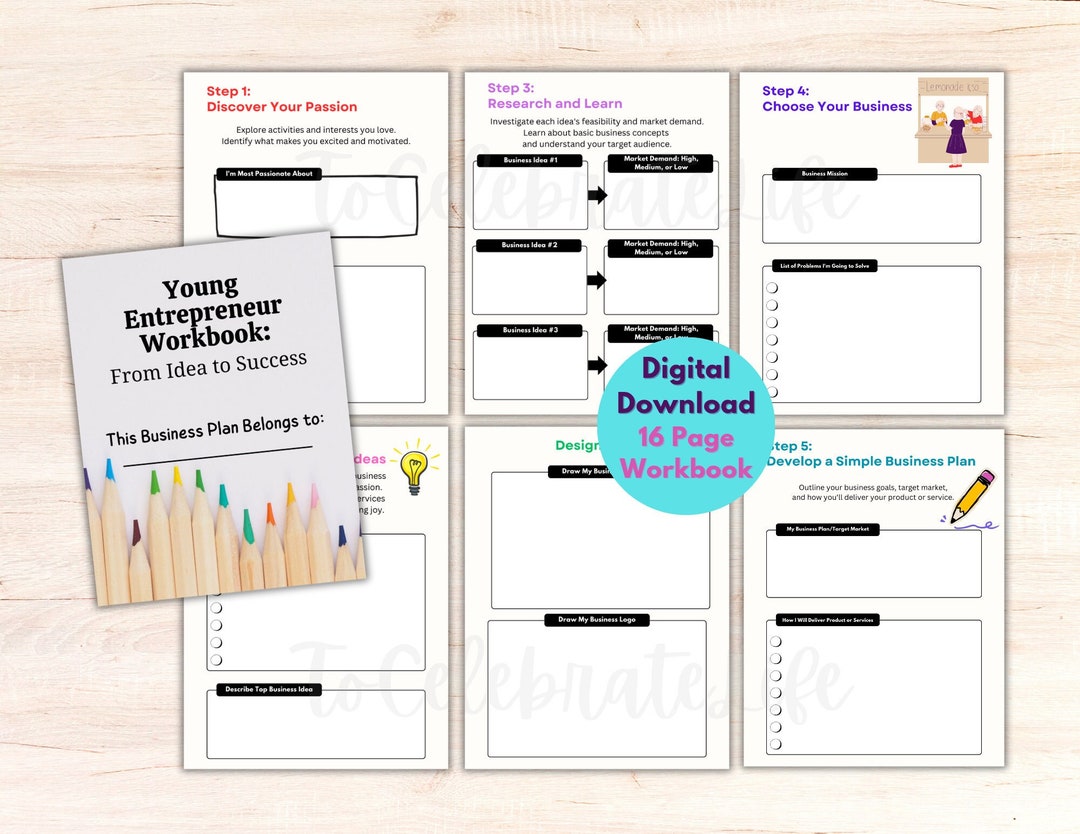 Kids Business Plan, Kid Entrepreneurs, Child Entrepreneur, Small ...