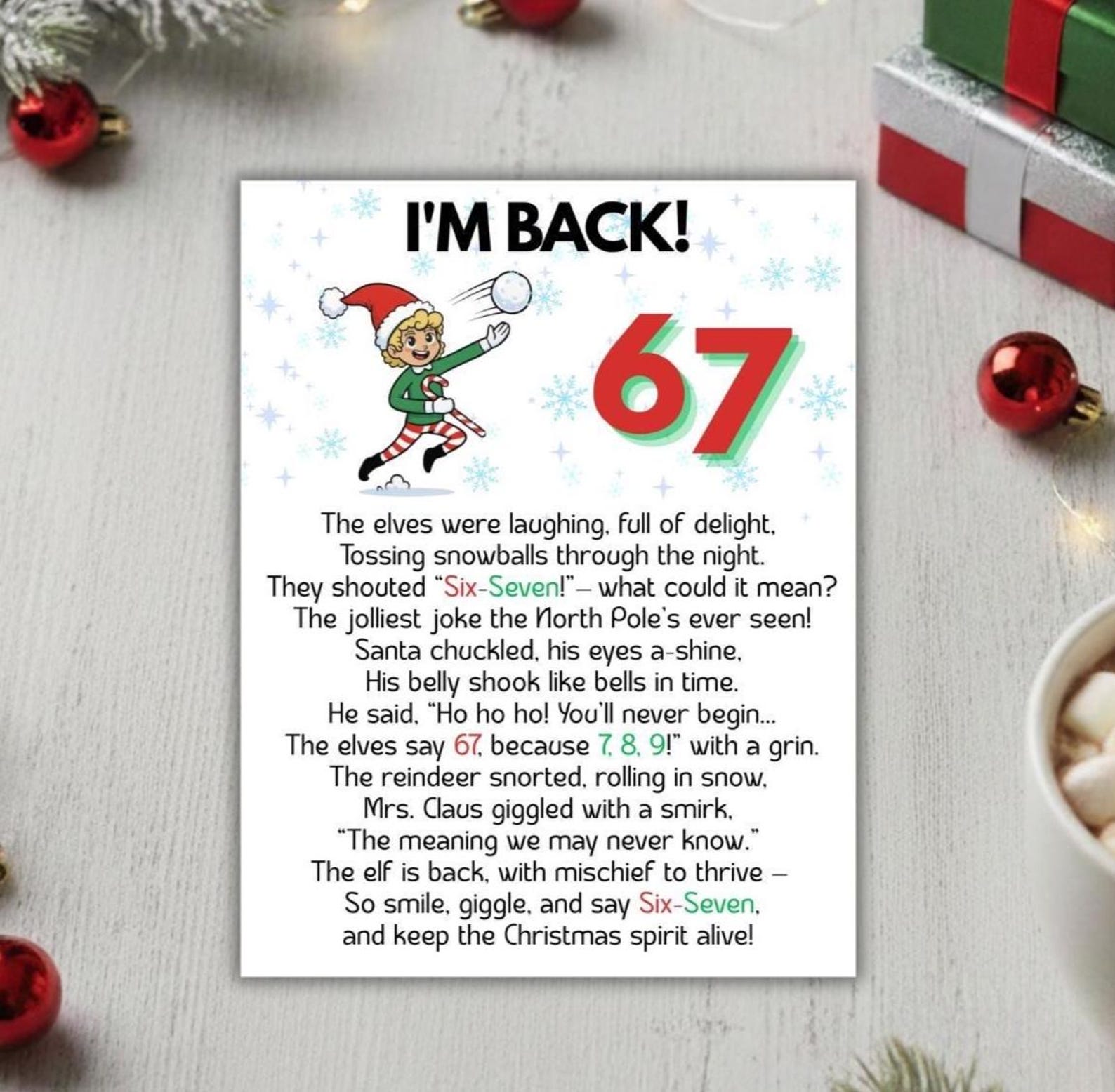 67 Elf Arrival Letter, First Time Elf Arrival Letter, Elf Letter, Elf ...