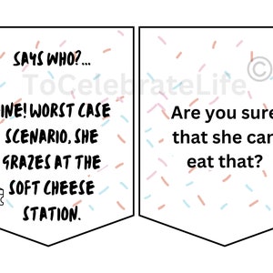 Schitt's Creek Baby Sprinkle Banner, Schitt's Creek Baby Shower ...