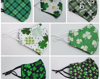 St Patrick Day Mask - Etsy