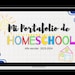 Portafolio De Homeschool Digital Editable En Canva - Etsy