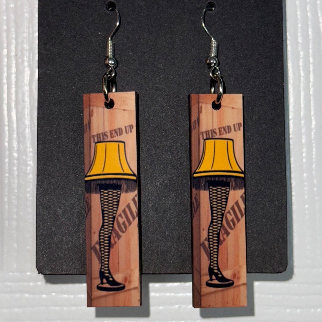 Leg Lamp Earrings. A Christmas Story - Etsy