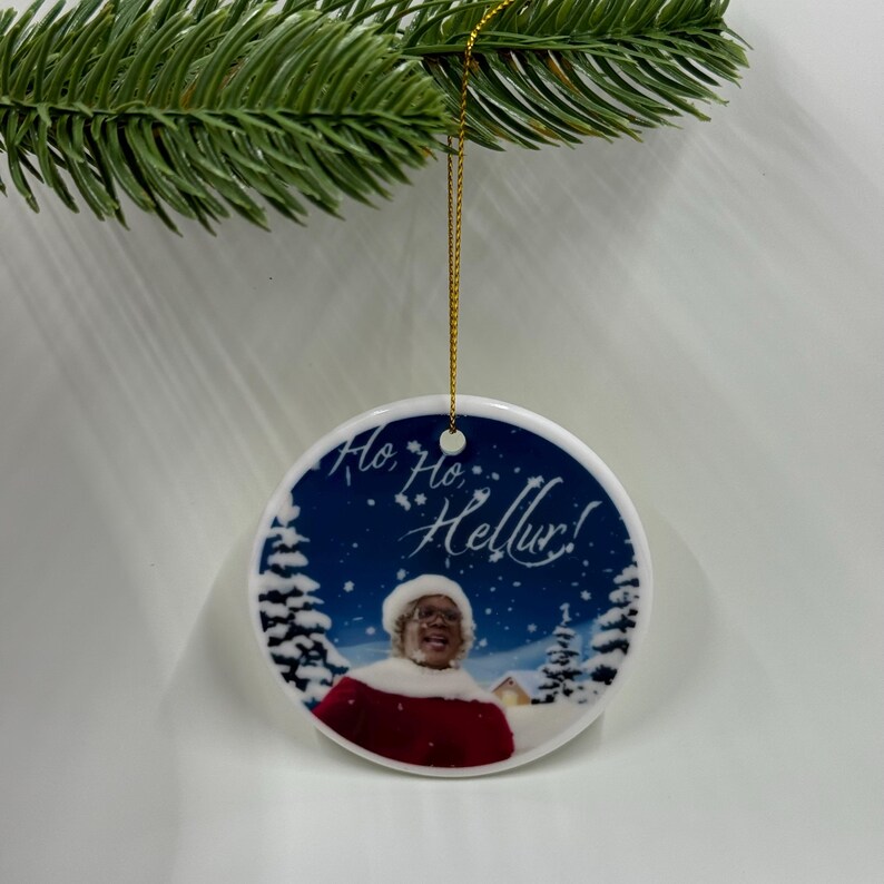 Madea Ho Ho Hellur Christmas Ornament - Etsy