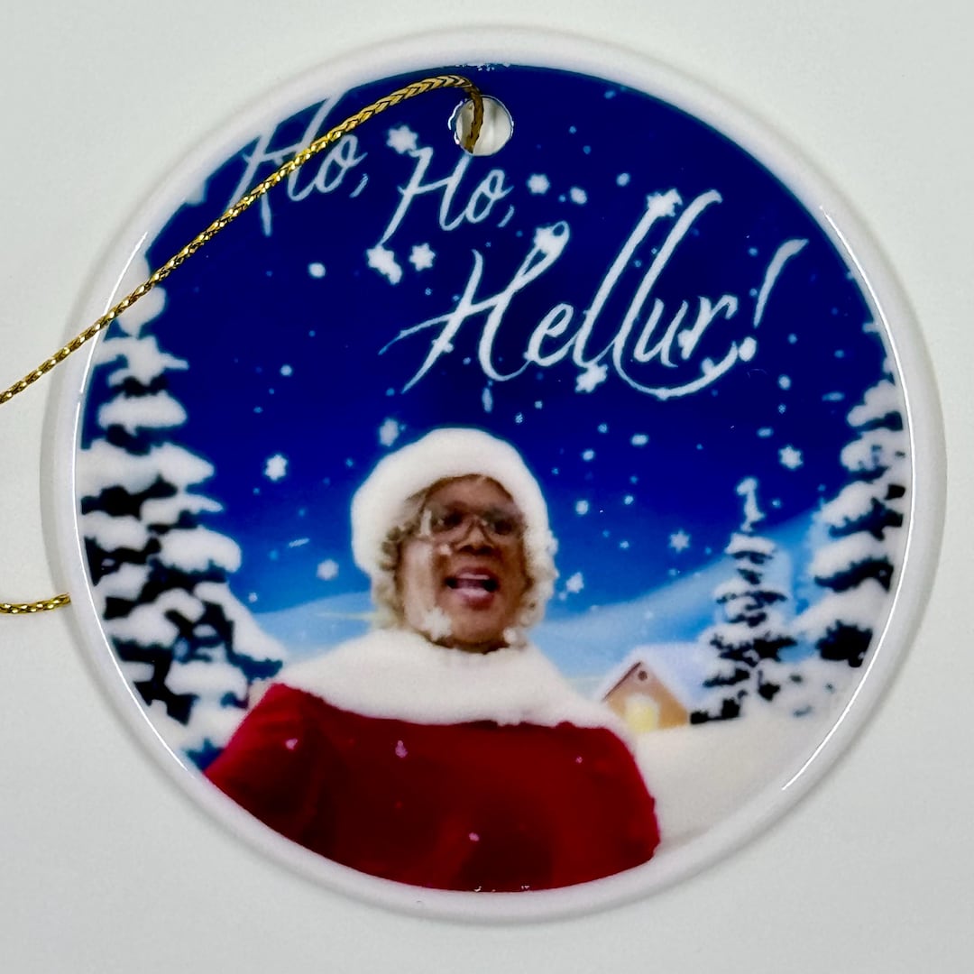 Madea Ho Ho Hellur Christmas Ornament - Etsy