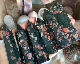 Plum Blossom Jasper - Etsy