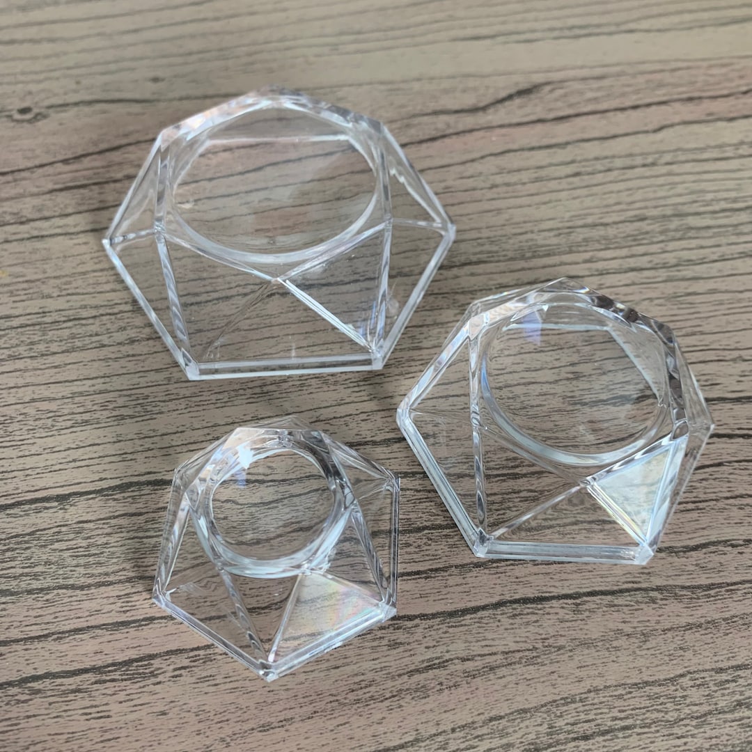 Acrylic Sphere Stand Hexagon Base Sphere Stand Sphere Holder Fits Small ...