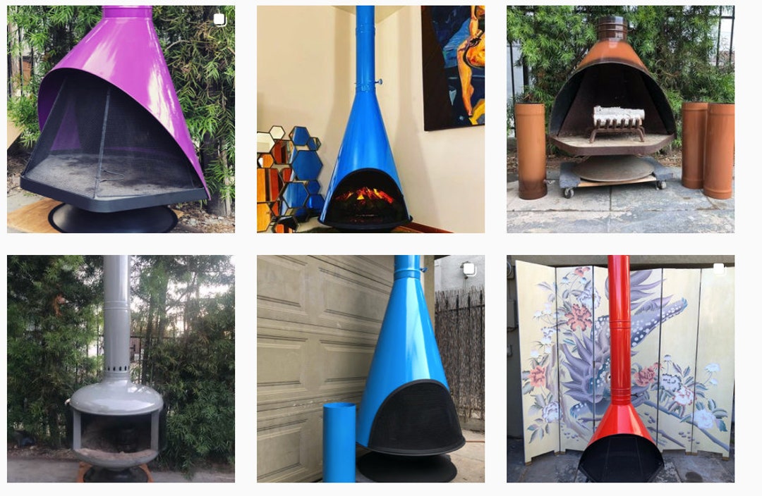 Mid Century Free Standing Fireplaces. Malm, Preway, Majestic ...