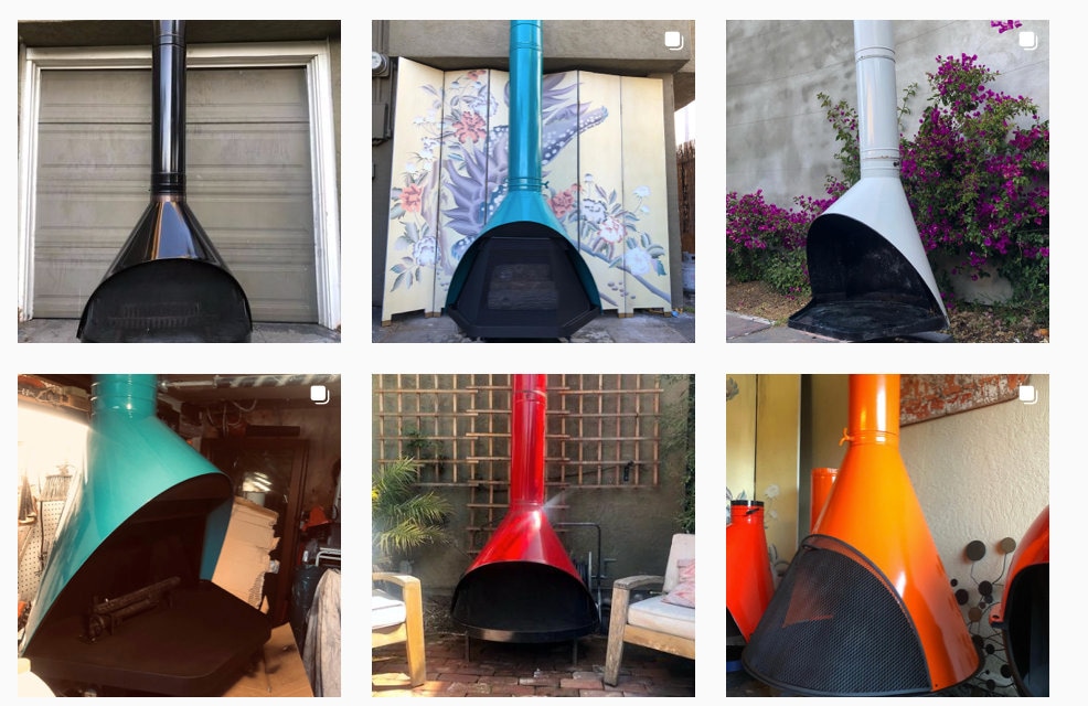 Mid Century Free Standing Fireplaces. Malm, Preway, Majestic ...