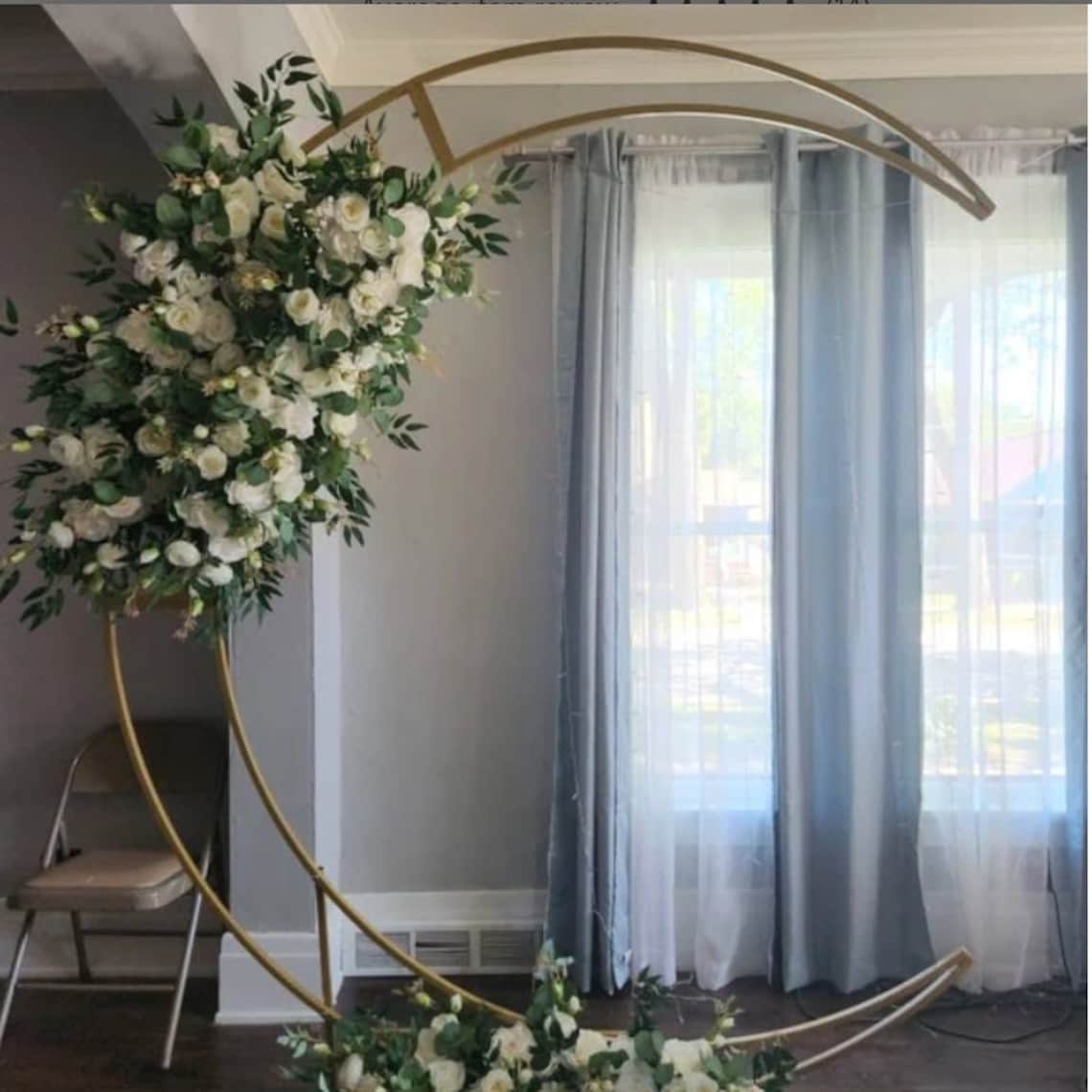 Moon Wedding Arch/ Wedding Arch/ Wedding Decoration/ Metal - Etsy