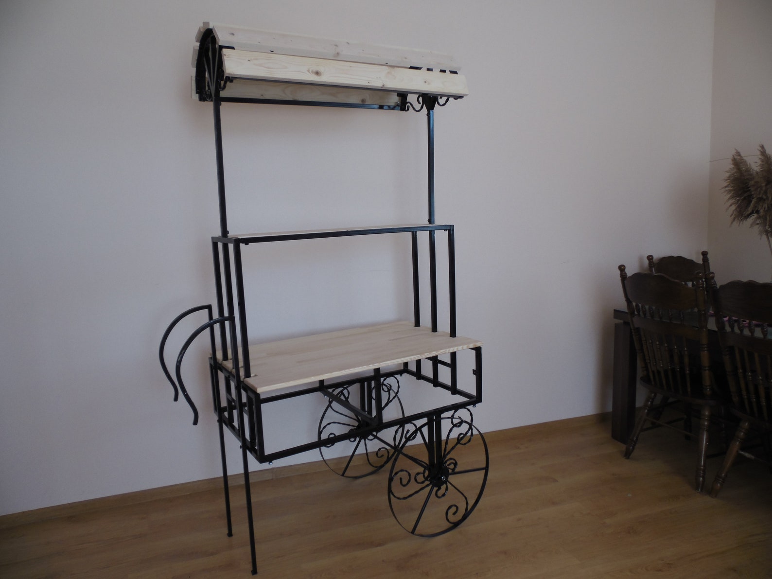 Candy Cart Large\sweet Cart on Decorative Wheels\7ft Cake Stand\ Mini ...