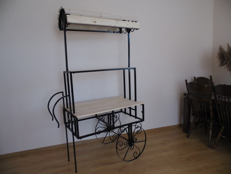 Candy Cart Large\sweet Cart on Decorative Wheels\7ft Cake Stand\ Mini ...