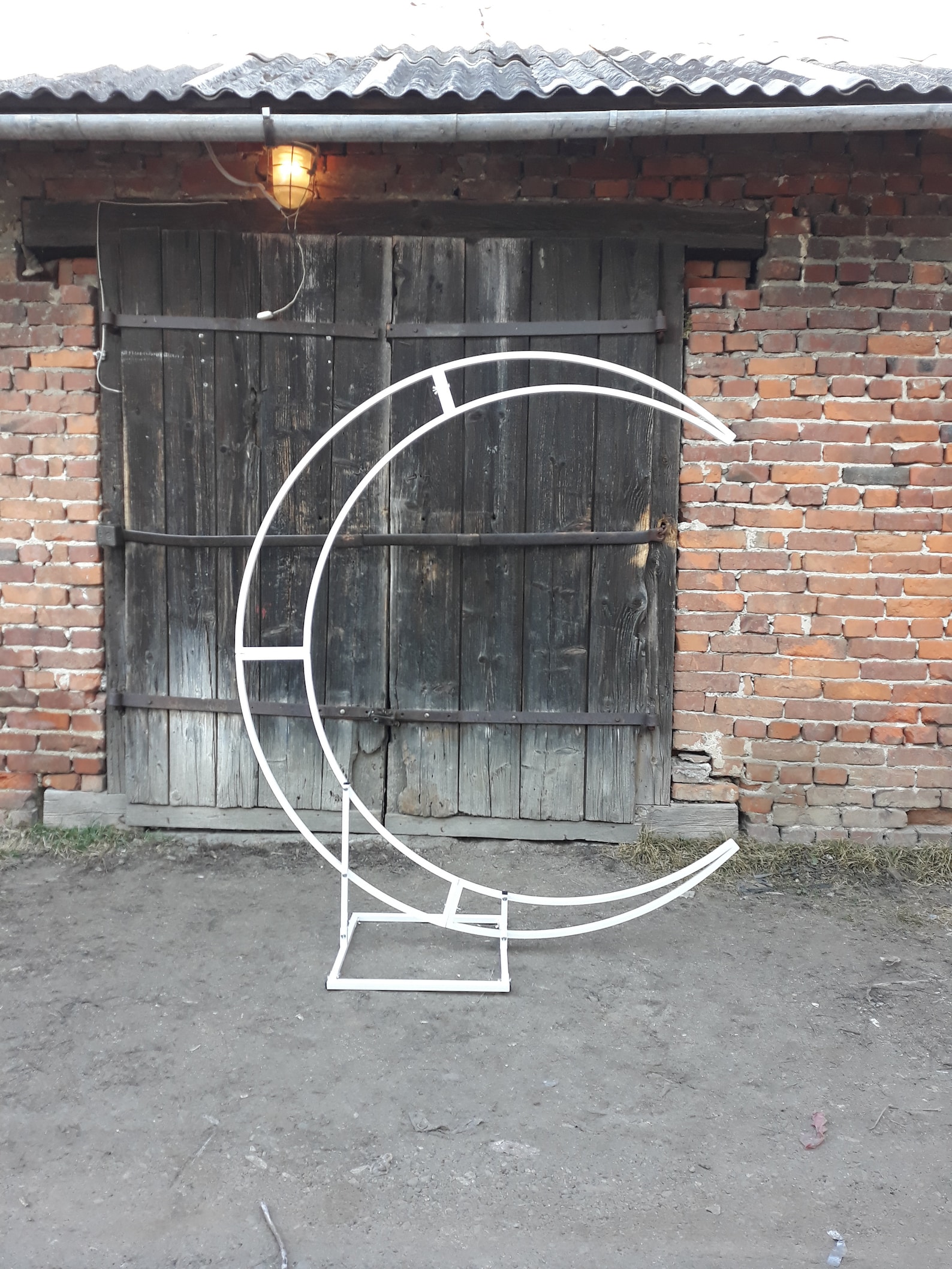 Moon Wedding Arch/ Wedding Arch/ Wedding Decoration/ Metal Arch/ Gold ...