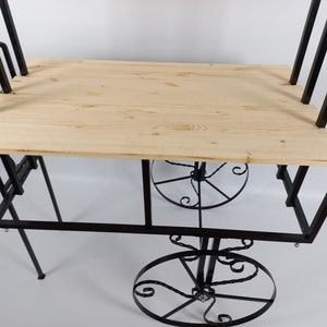 Candy Cart Large\sweet Cart on Decorative Wheels\7ft Cake Stand\ Mini ...