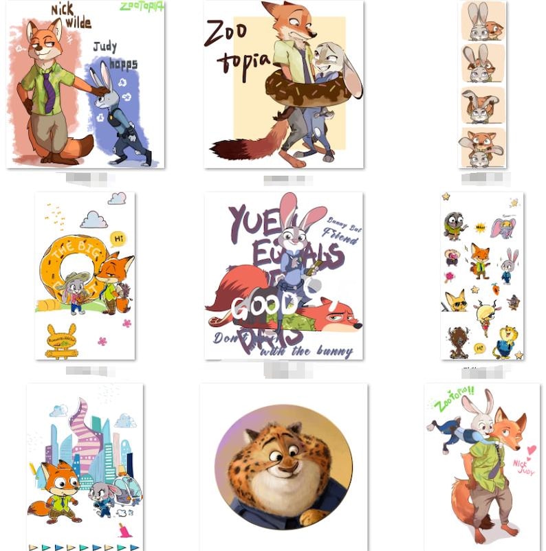 Zootopia PNG File, Judy and Nick Clipart, Vector High Resolution ...