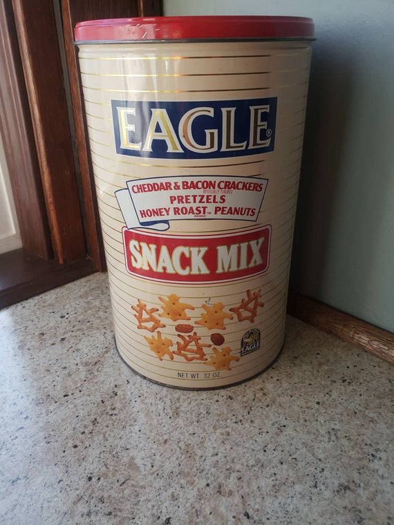 Eagle Snack Mix Anheuser Busch Tin | Etsy