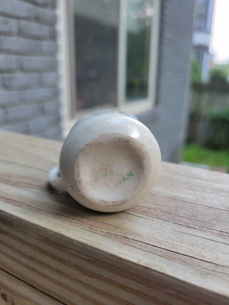 Vintage Miniature Floral Pitcher Made in Japan | Etsy