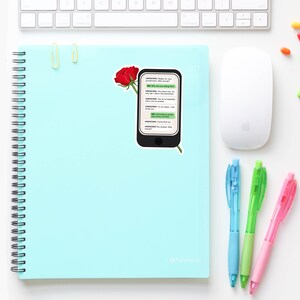 Haunting Adeline Book Sticker Text Message Conversation Zade Meadows ...