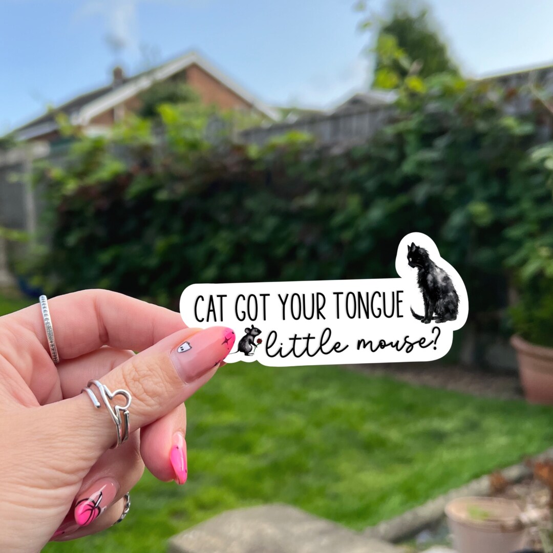 Haunting Adeline Book Sticker - Cat Got Your Tongue | Zade Meadows ...