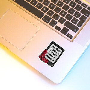 Hunting Adeline Book Sticker - Our Last Name is Meadows | Zade Meadows ...