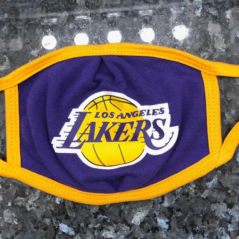 La Lakers Face Mask - Etsy Australia