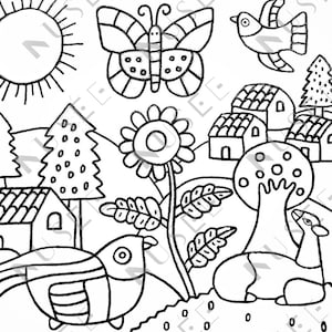 el salvador coloring sheet