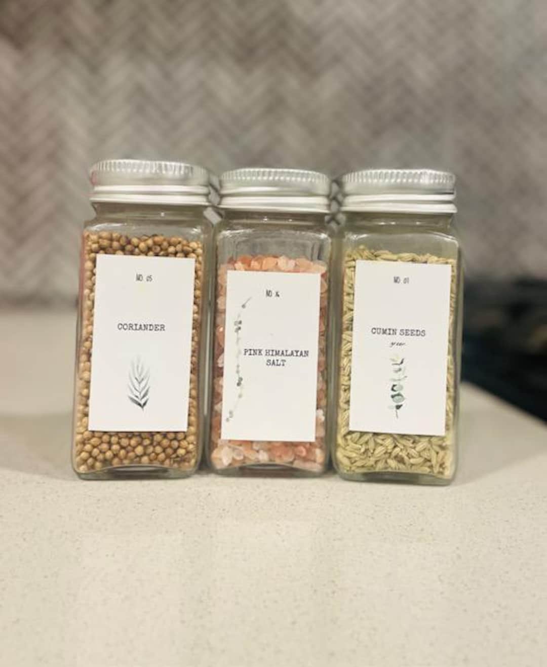 Digital Download|minimalist Labels|wedding Gift|spice Label|kitchen ...