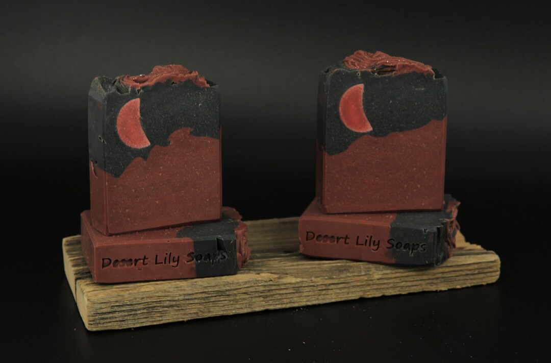 Burgundy Moon Artisan Soap, Goat Milk Soap, Homemade Cold Process Soap ...